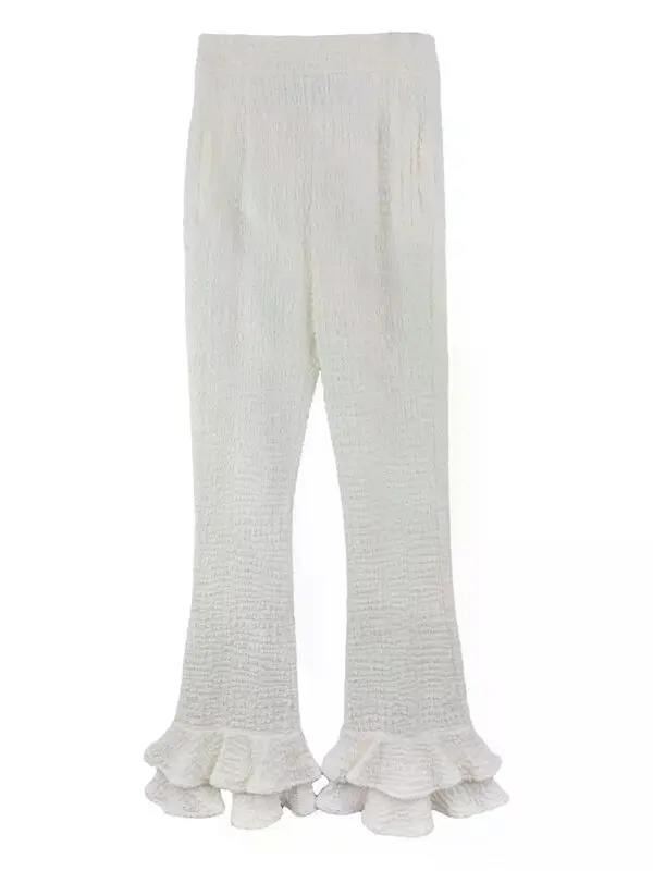 AMBUSH Ruffle-hem Trousers