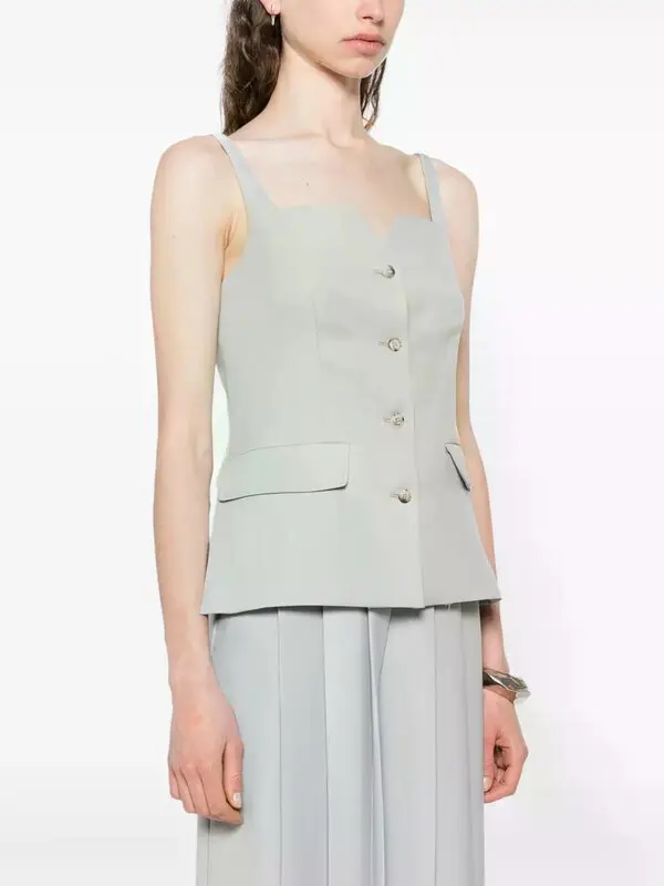RAME Buttoned Sleeveless Vest