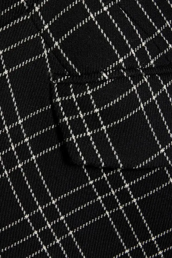 Alexander McQueen Checked Wool-twill Blazer