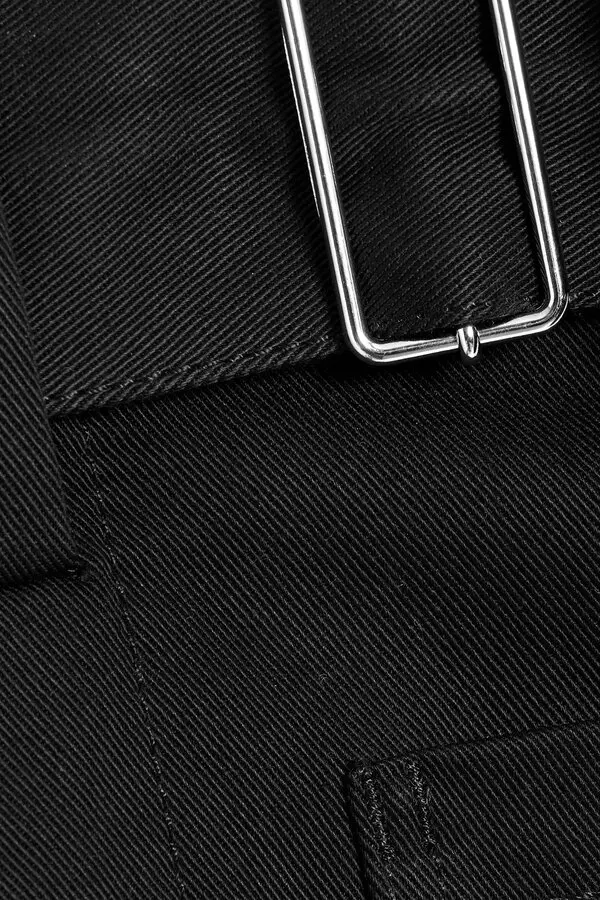 Alexander McQueen Belted Cotton-twill Pants