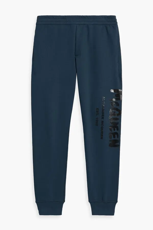 Alexander McQueen Logoprint French Cottonterry Sweatpants