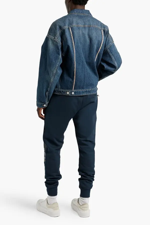 Alexander McQueen Logoprint French Cottonterry Sweatpants