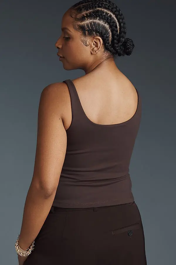 Susana Monaco Essential Everyday Tank Top - Chocolate