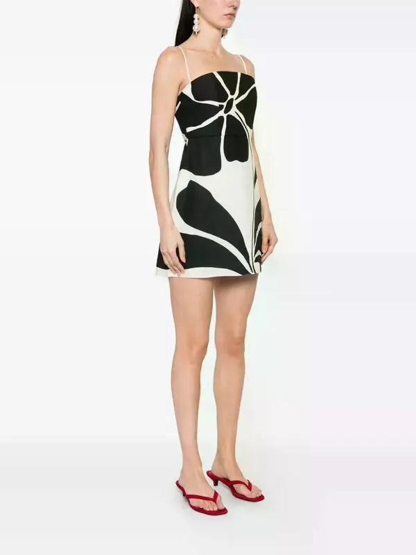 Cala De La Cruz Roma Mini Dress In White - 71% Off | Editorialist