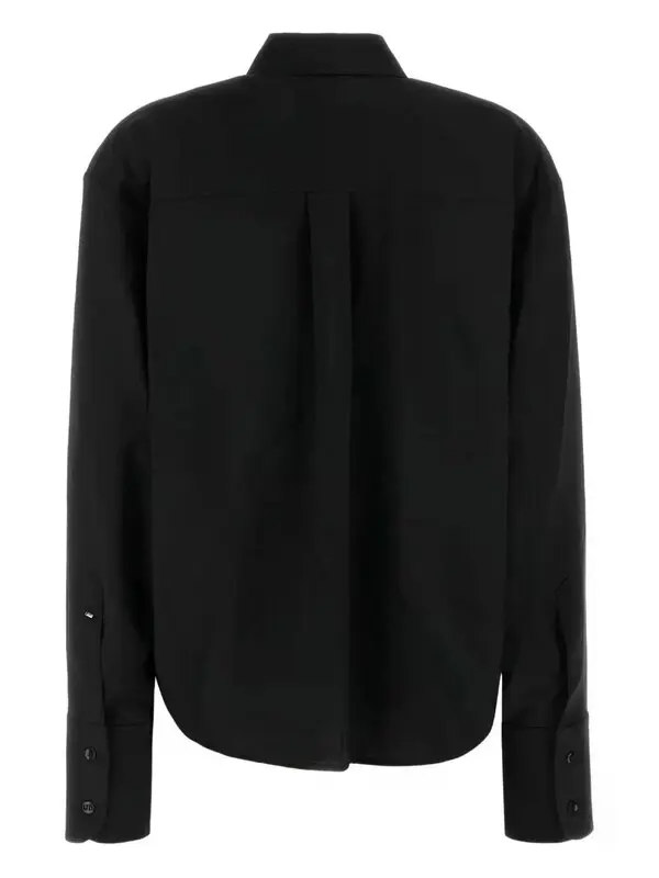 Sportmax Mappa Tie-detailed Shirt - Black