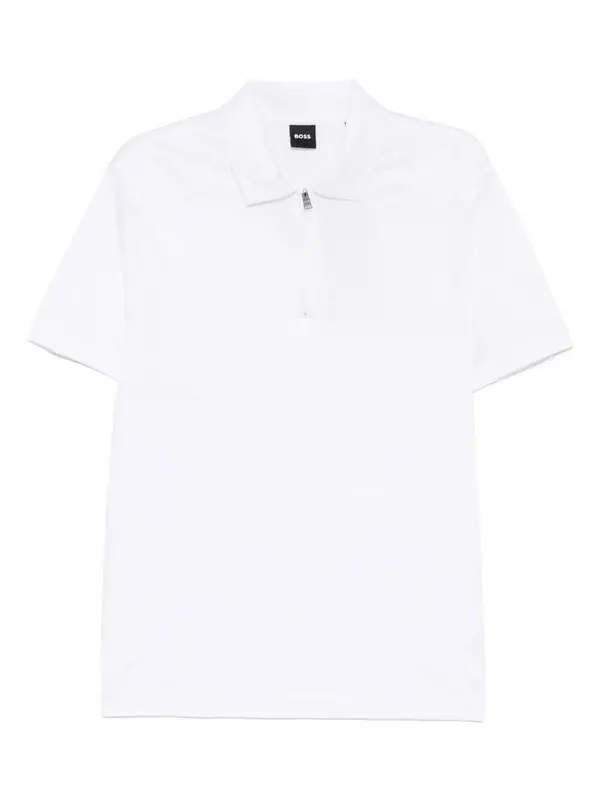 BOSS Short-sleeved Polo Shirt - White