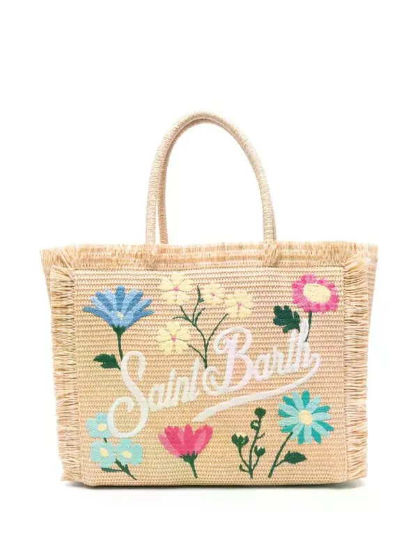 MC2 SAINT BARTH Medium Embroidered Tote Bag