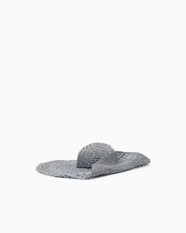 Giorgio Armani Straw Hat - Grey