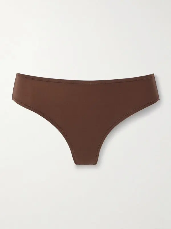 SKIMS Fits Everybody Thong - Brown