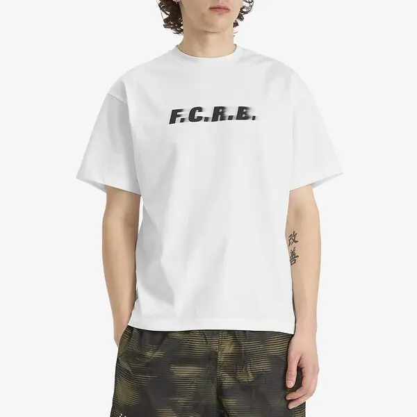 F.C. REAL BRISTOL Blurred Logo T-shirt