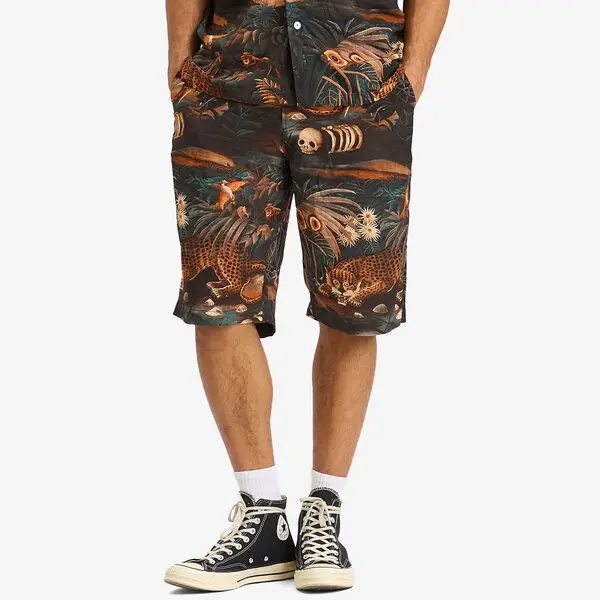 ENDLESS JOY Leopard Jungle Shorts