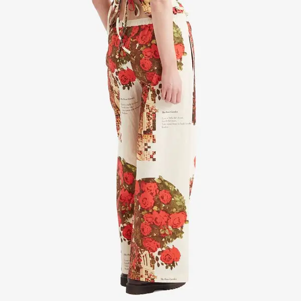 HOUSE OF SUNNY Rose Garden Printed Pants