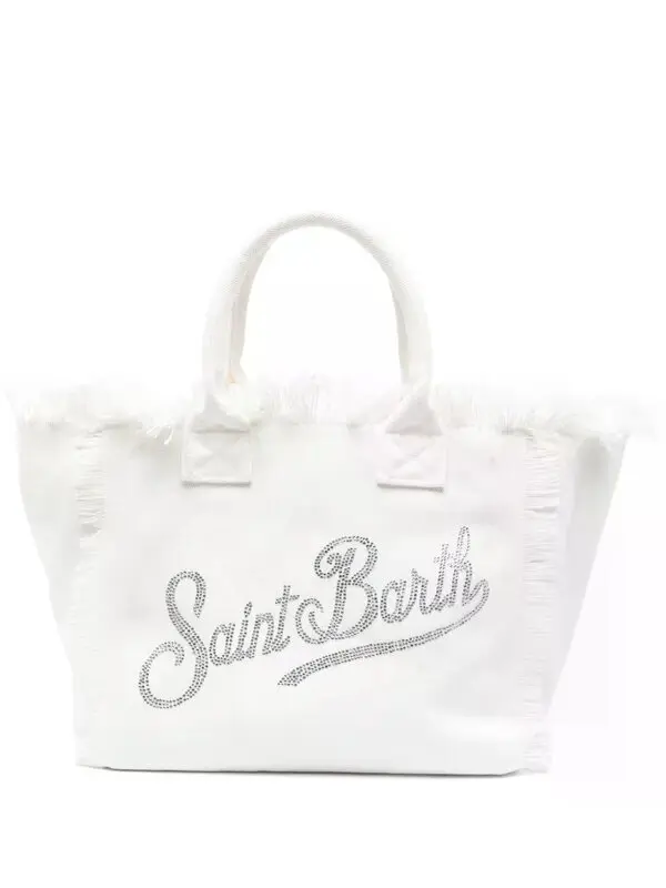 MC2 SAINT BARTH Vanity Tote Bag - White