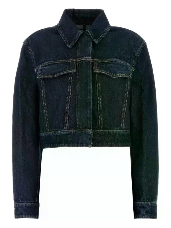 Sportmax Cropped Denim Jacket