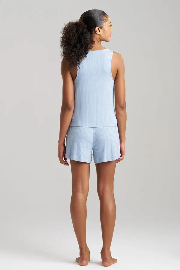 Natori Skye Rib Ease Tank - Blue