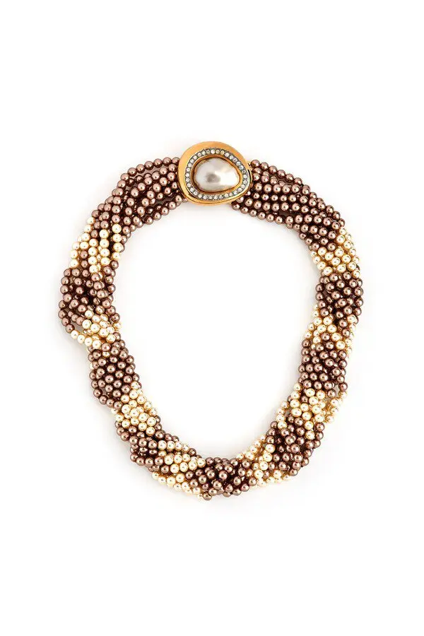 KENNETH JAY LANE Pearl Necklace - Gold