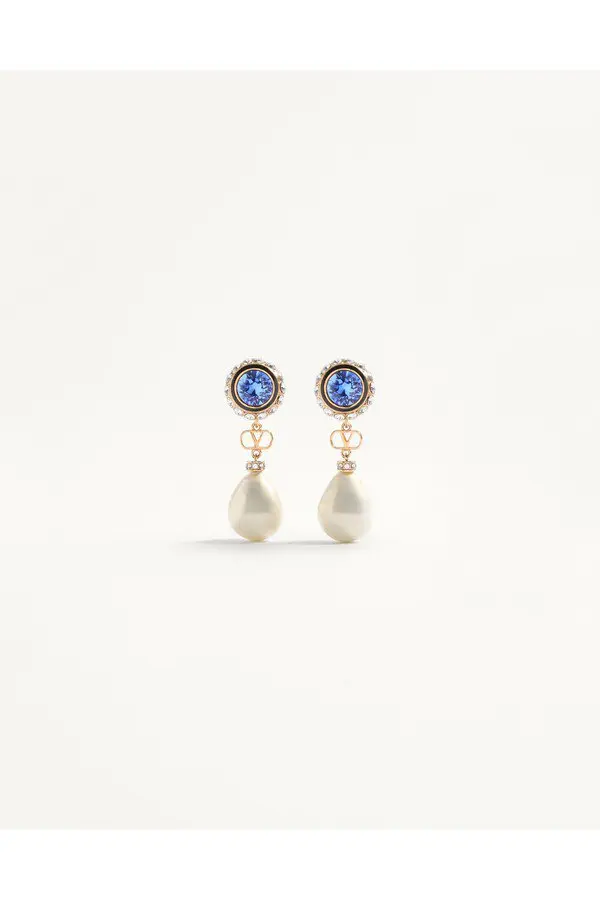 Valentino Garavani Vlogo Signature Earrings - Gold