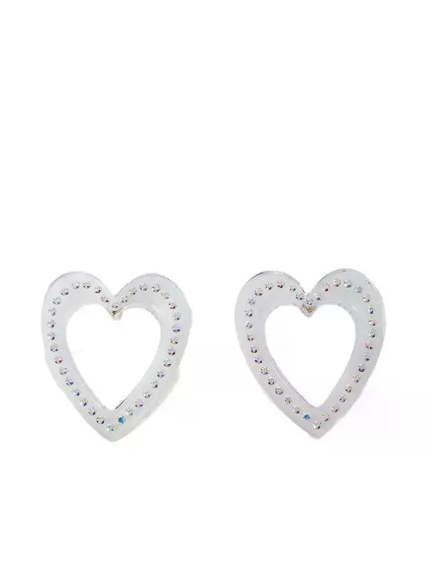 SAF SAFU Heart Earrings - Gold