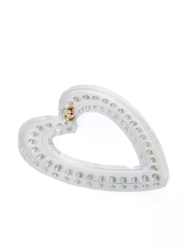 SAF SAFU Heart Earrings - Gold