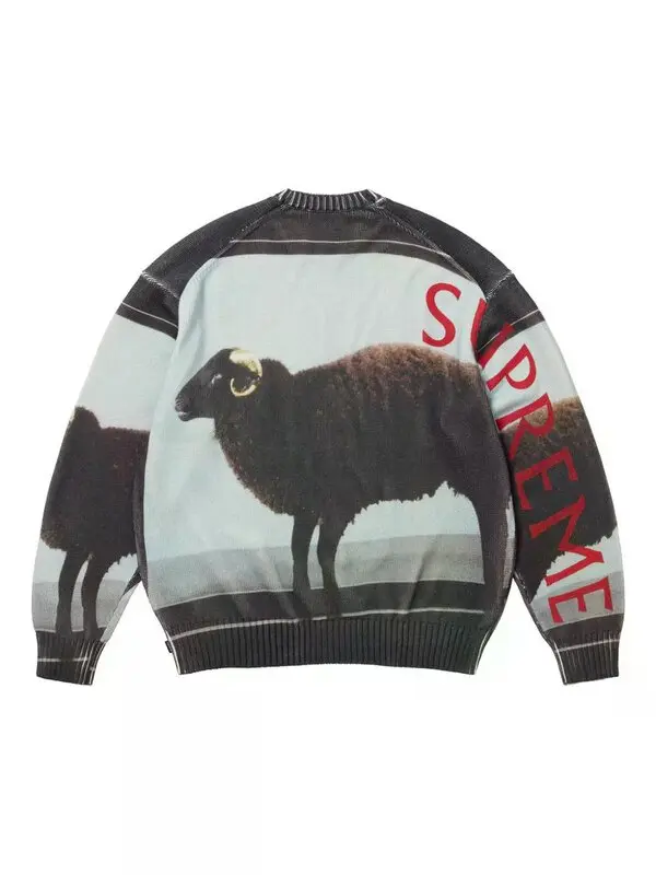Supreme Old English Sweater - Black | Editorialist