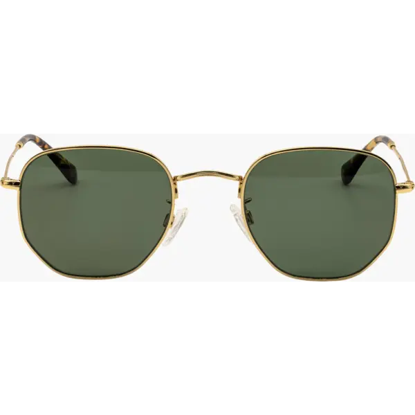 ITALIC Nico Hexagonal Sunglasses - Gold