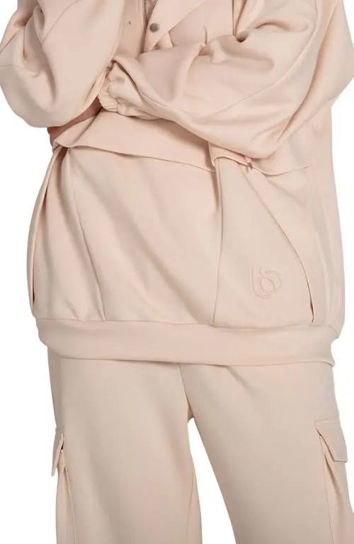 BELLE & BLOOM Panelled Hoodie - Blush