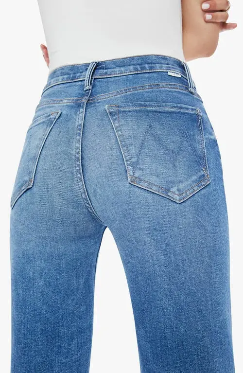 MOTHER Lil' High-waist Straight-leg Jeans - Bitchn