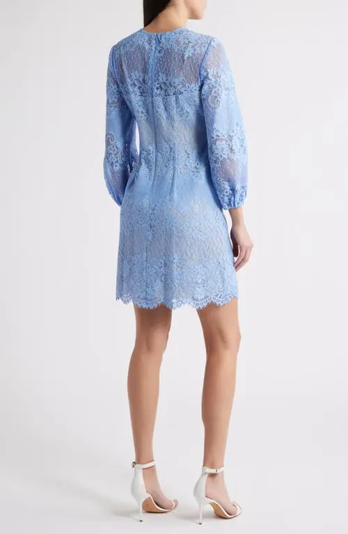 vince camuto floral lace dress Vince Camuto Lace Ruffle Shirring Neck Shift Ivory 10 at Amazon Women's  Clothing store
