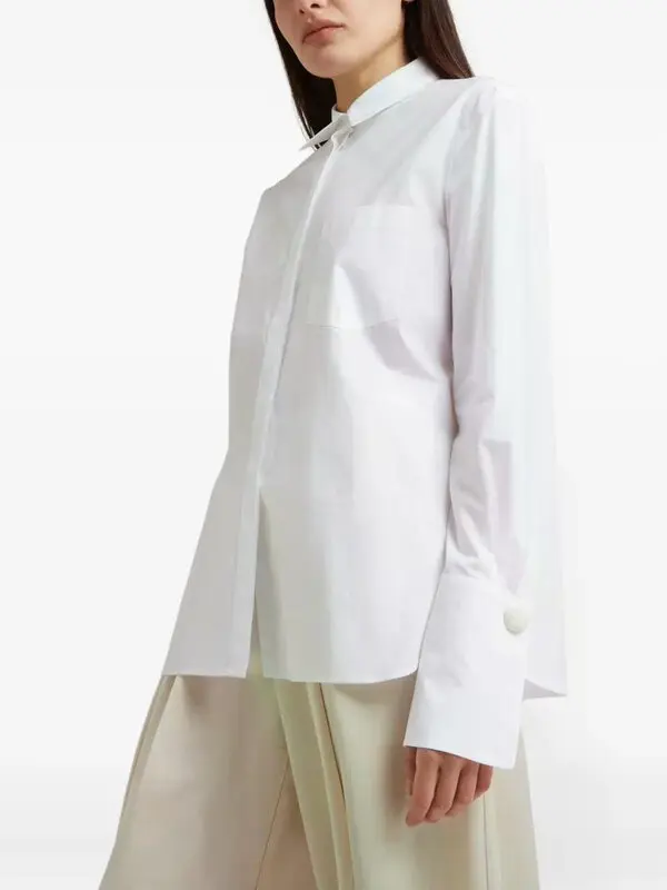 Another Tomorrow Cotton Shirt