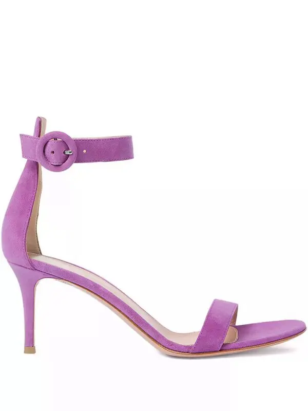 GIANVITO ROSSI 85mm Portofino Sandals - Purple
