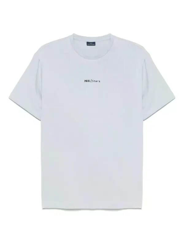 Paul & Shark Logo-rubberised T-shirt