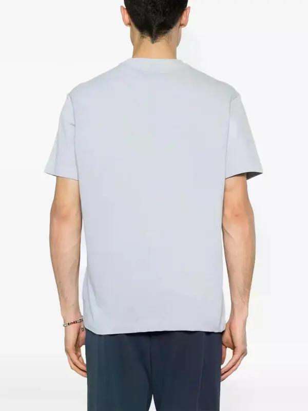 Paul & Shark Logo-rubberised T-shirt