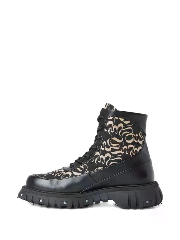 PHILEO Monogram-pattern Boots