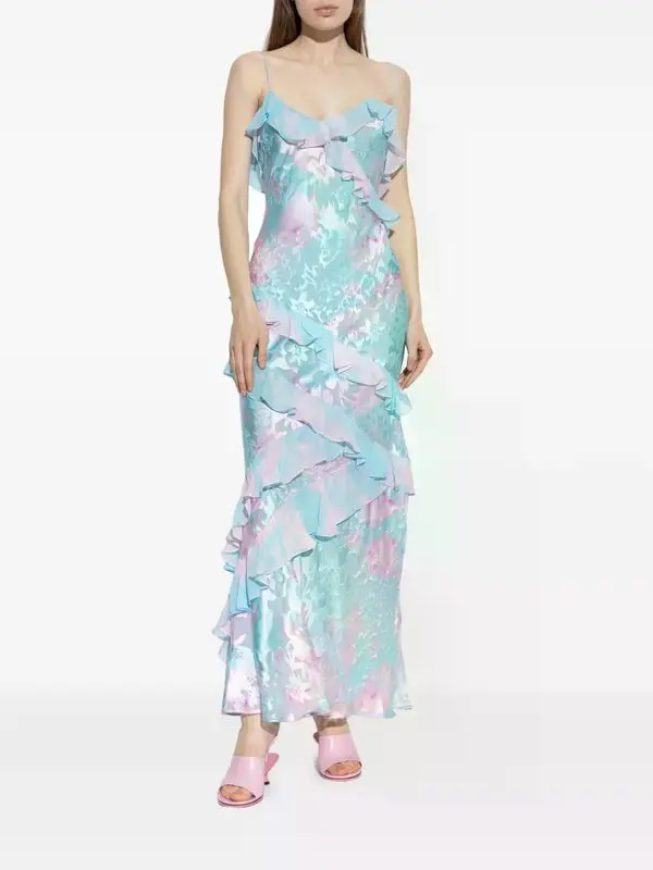 LoveShackFancy Ruffled Maxi Dress
