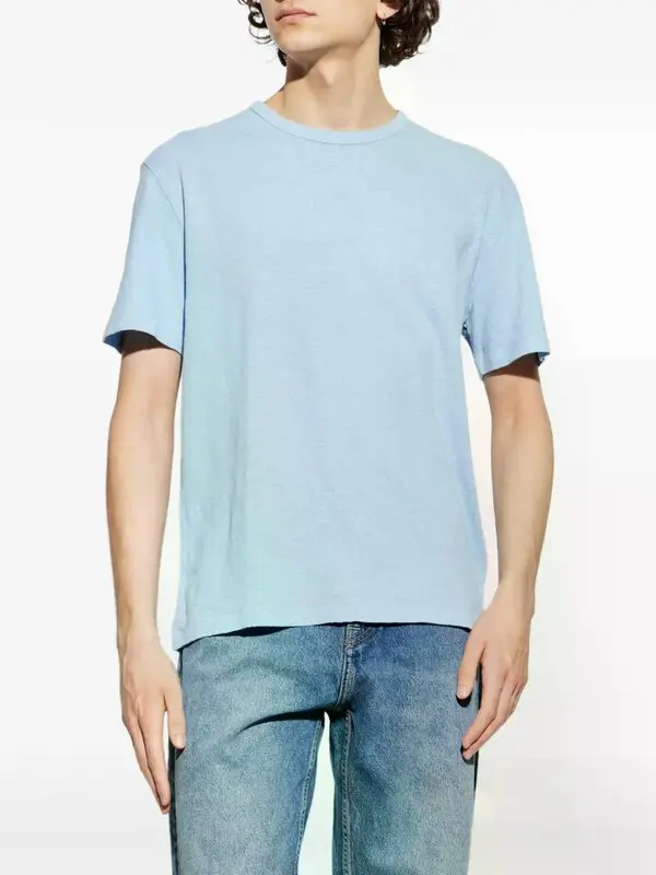 Officine Générale Cotton T-shirt - Blue