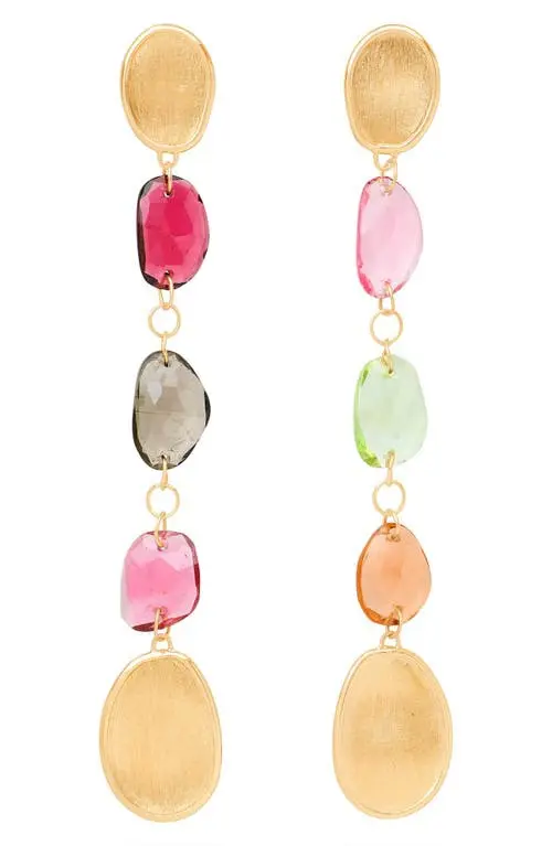 Marco Bicego Lunaria Drop Earrings - Gold
