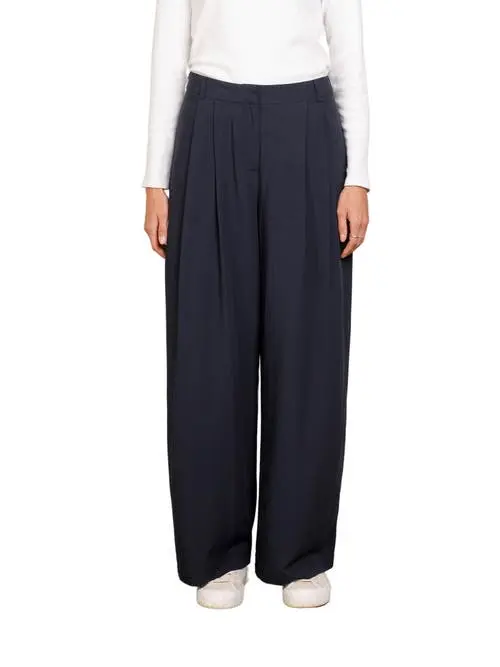 CELTIC & CO. Wide Leg Drape Pants