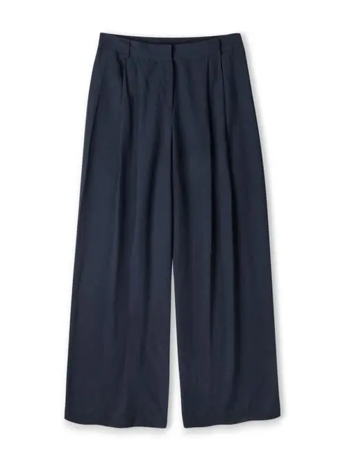 CELTIC & CO. Wide Leg Drape Pants