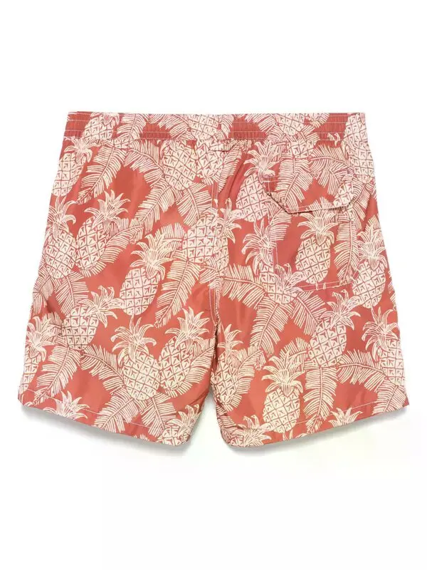 Altea Ananas-print Swim Shorts