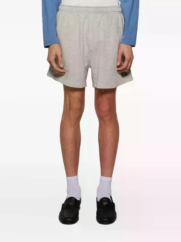 BODE Side-stripe Track Shorts - Grey