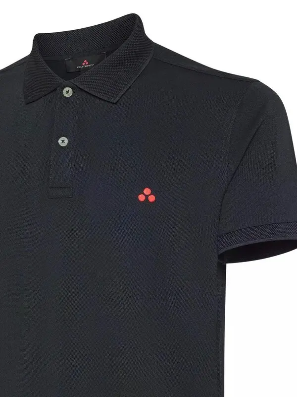 Peuterey Piqué Polo Shirt - Blue