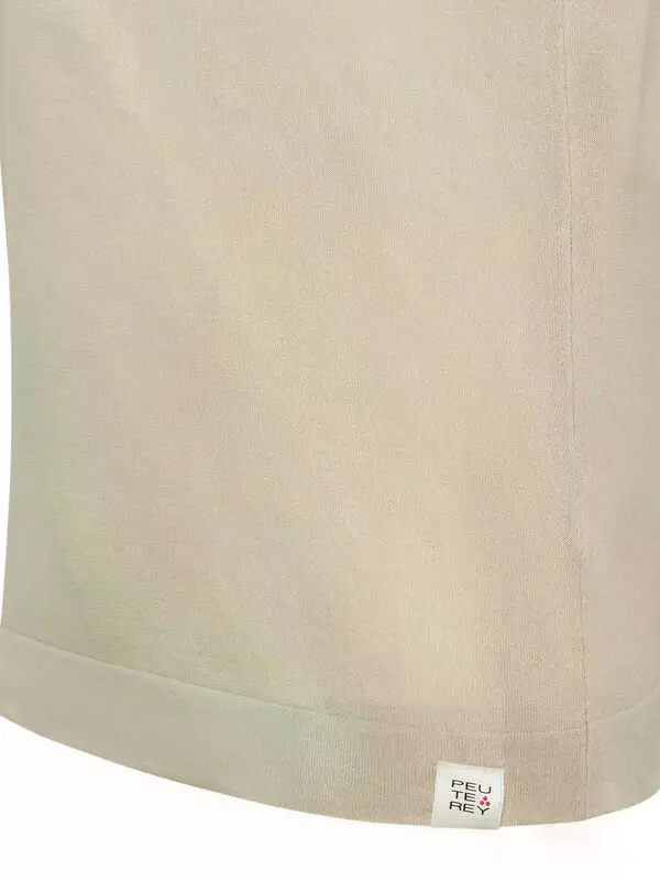 Peuterey Jersey Polo Shirt - Neutrals