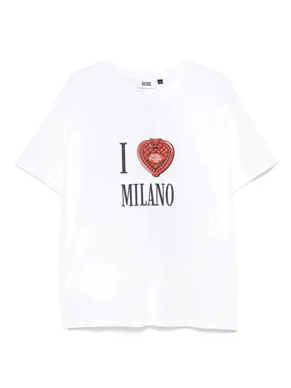 Gcds X Polly Pocket Milano T-shirt - White