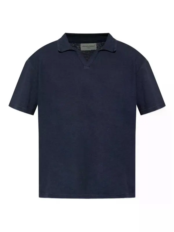 Officine Générale Cotton Polo Shirt