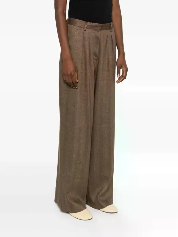 Officine Générale Elia Trousers - Brown