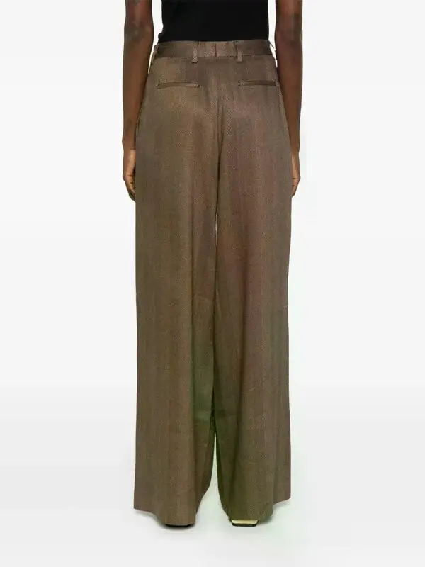 Officine Générale Elia Trousers - Brown