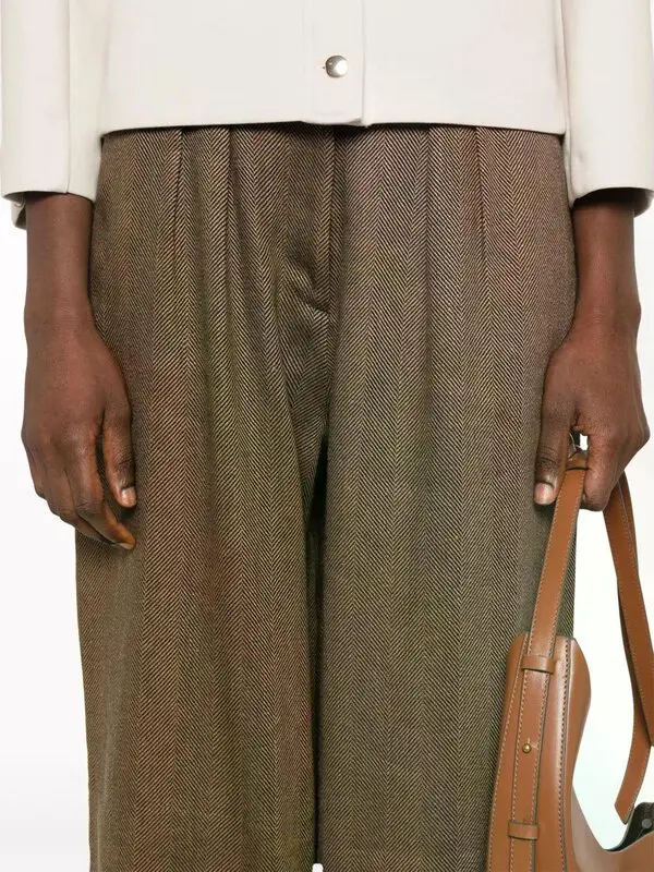 Officine Générale Elia Trousers - Brown