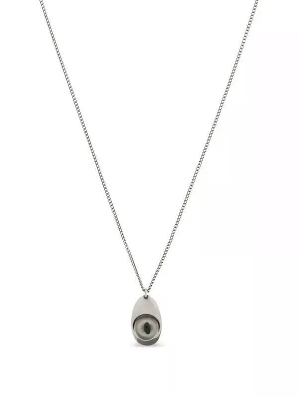 LEMAIRE Cat Eye Pendant Necklace