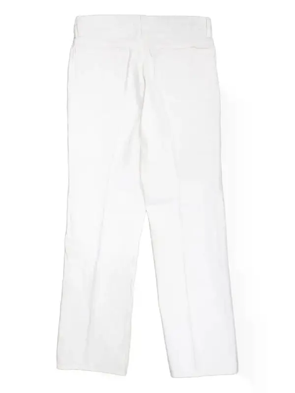 KAPTAIN SUNSHINE Skate Shoecut Jeans - White