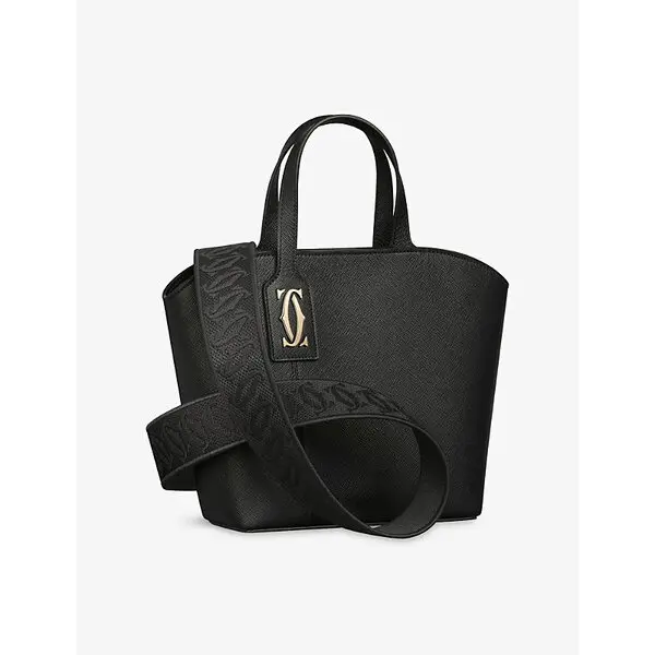 Cartier Mini Leather Tote Bag - Black